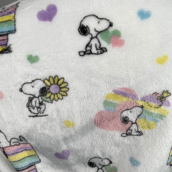Peanuts | Intimates & Sleepwear | Peanuts Snoopy And Woodstock Rainbow ...